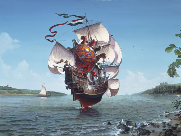 Dean Morrissey Limited Edition Print:"The Lightship" - Dean Morrissey