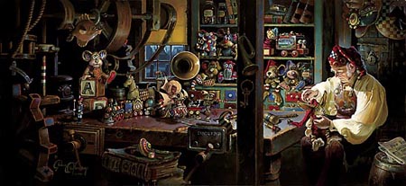 DEAN MORRISSEY Secondary Market Art: "MAGIC DOOR" - MORRISSEY, DEAN