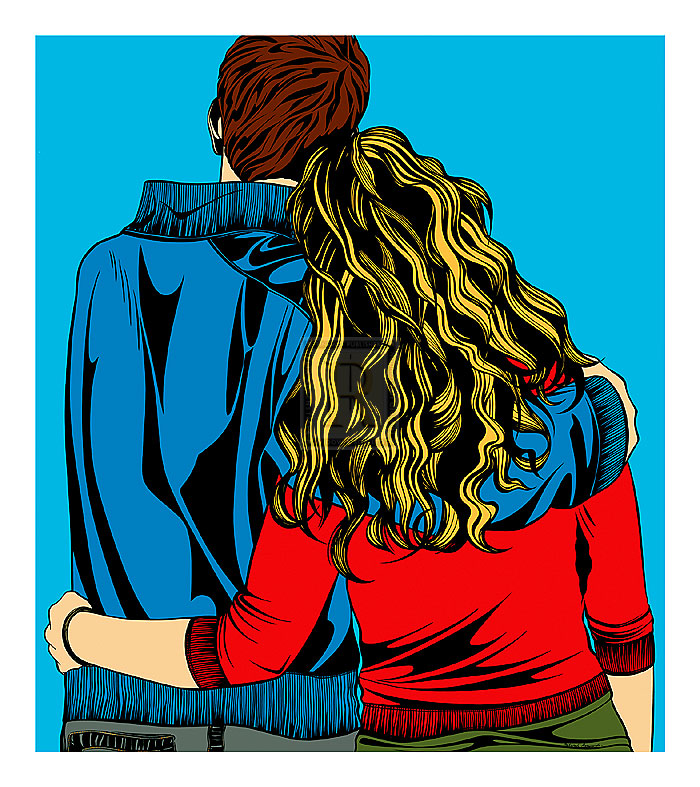Deborah Azzopardi Hand Numbered Limited Edition Print on Paper :"Lean ...