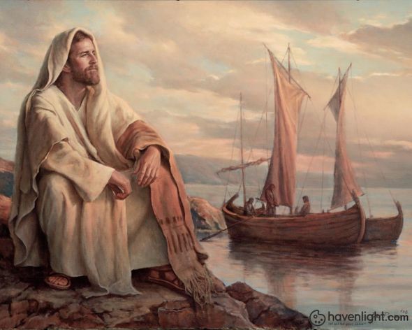 Del Parson Fine Art Canvas Giclee: "Facing Eternity" - Del Parson