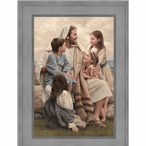 Del Parson Open Edition Canvas Giclee:"Perfect Love" - Del Parson