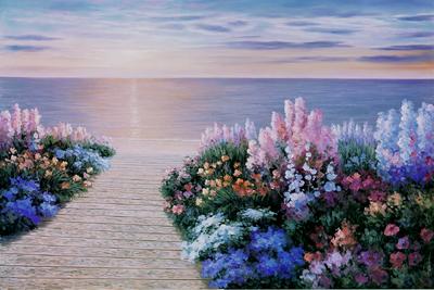 Diane Romanello Limited Edition Giclee on Canvas: " Evening Sun ...