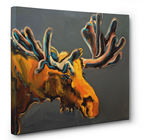DIANE WHITEHEAD 32X40 GALLERY WRAPPED CANVAS -ME:"SPRING BULL" - DIANE ...