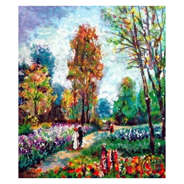 Dimitri Polak Serigraph on Paper; Hand Signed and Numbered: "Autumn ...