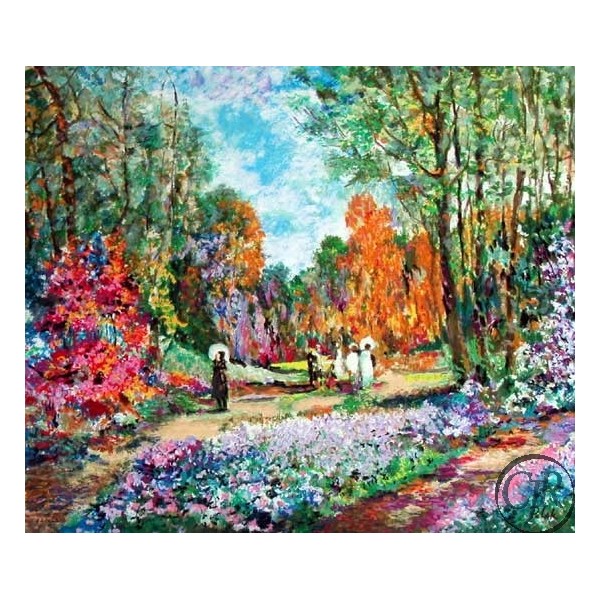 Dimitri Polak Serigraph on Paper; Hand Signed and Numbered: "Forest ...