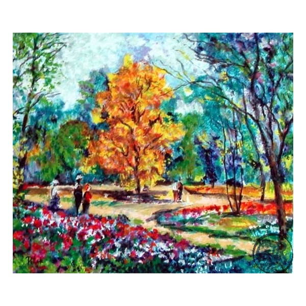 Dimitri Polak Serigraph on Paper; Hand Signed by the Artist: "Quiet ...