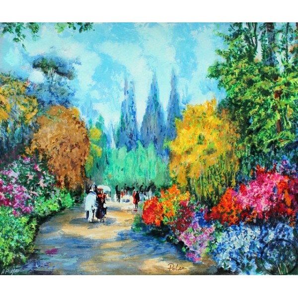 Dimitri Polak Serigraph on Paper; Hand Signed by the Artist: "Untitled2 ...