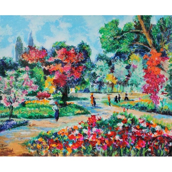 Dimitri Polak Serigraph on Paper; Hand Signed by the Artist: "Untitled3 ...