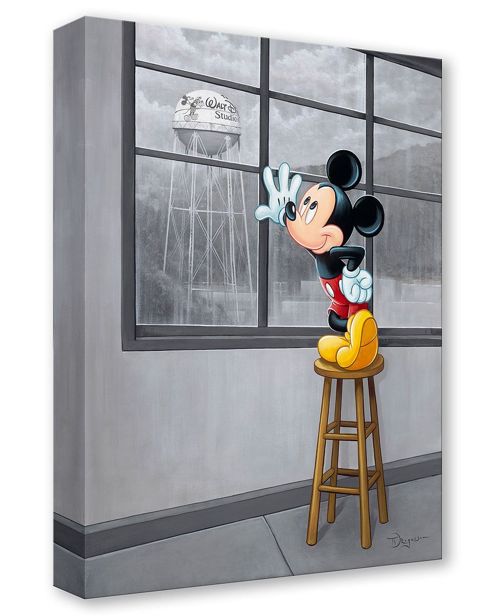 Disney Limited Edition Gallery Wrap Canvas:"Walt's View" by Tim ...