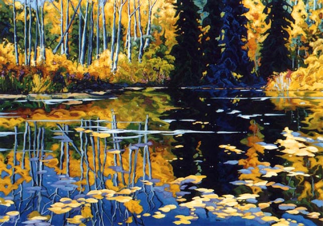 Dominik Modlinski Open Edition Canvas Giclee:" Autumn's Gold ...