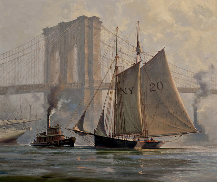 Don Demers Limited Edition Artist Proof Canvas Giclee:"Working Through ...