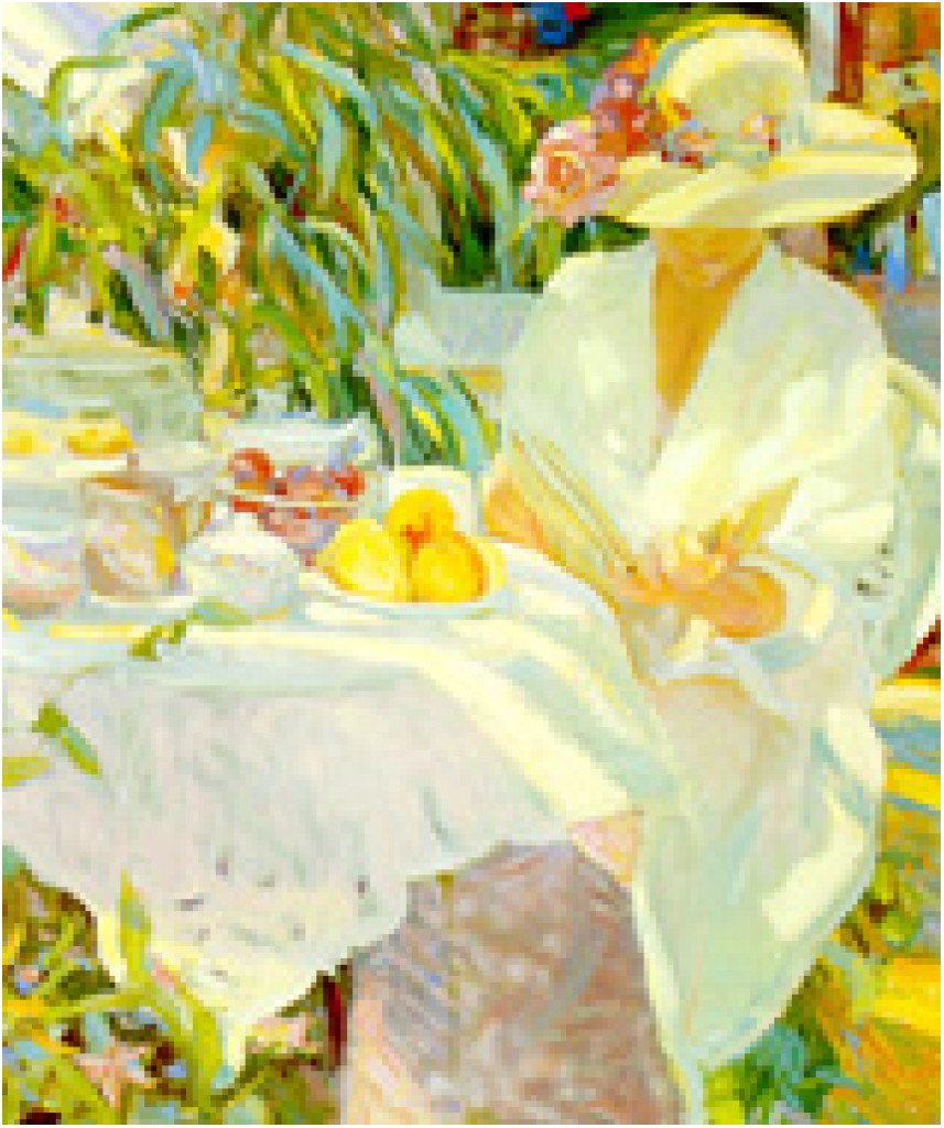 Don Hatfield Artist Signed Limited Edition Serigraph on paper:"Garden ...