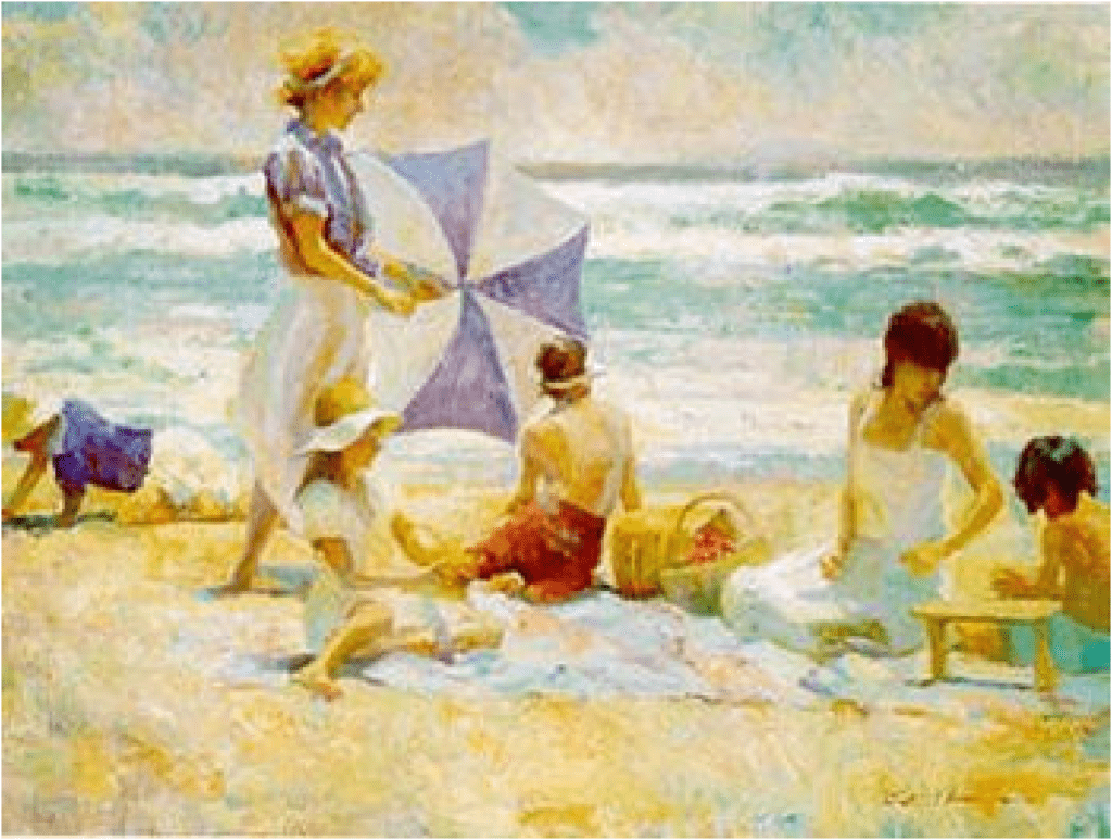 Don Hatfield Artist Signed Limited Edition Serigraph on paper:"Summer ...