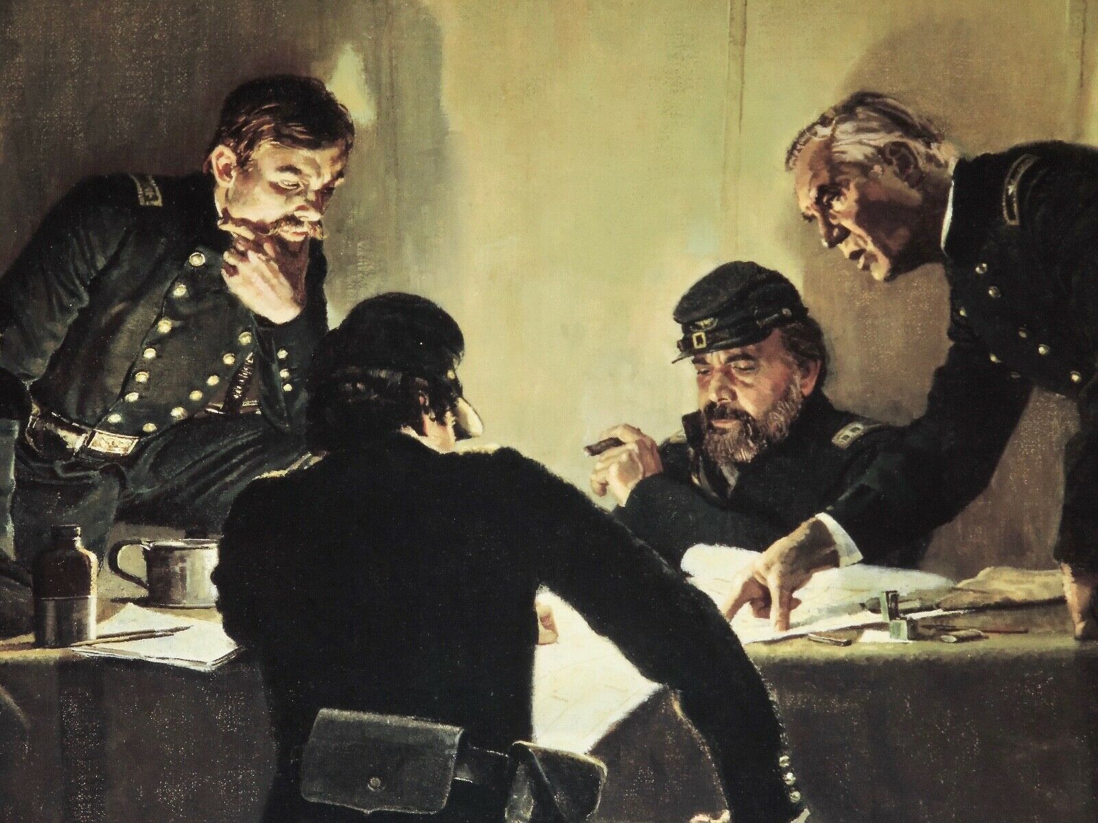 Don Spaulding Hand Signed Limited Edition Print:"STRATEGY " - Don Spaulding