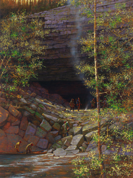 Doug Hall Artist Hand Signed Limted Edition Canvas Giclee:"Council ...