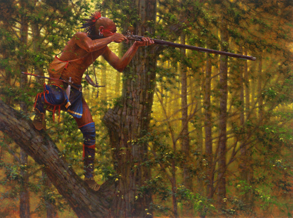 Doug Hall Artist Hand Signed Limted Edition Canvas Giclee:"Shawnee ...