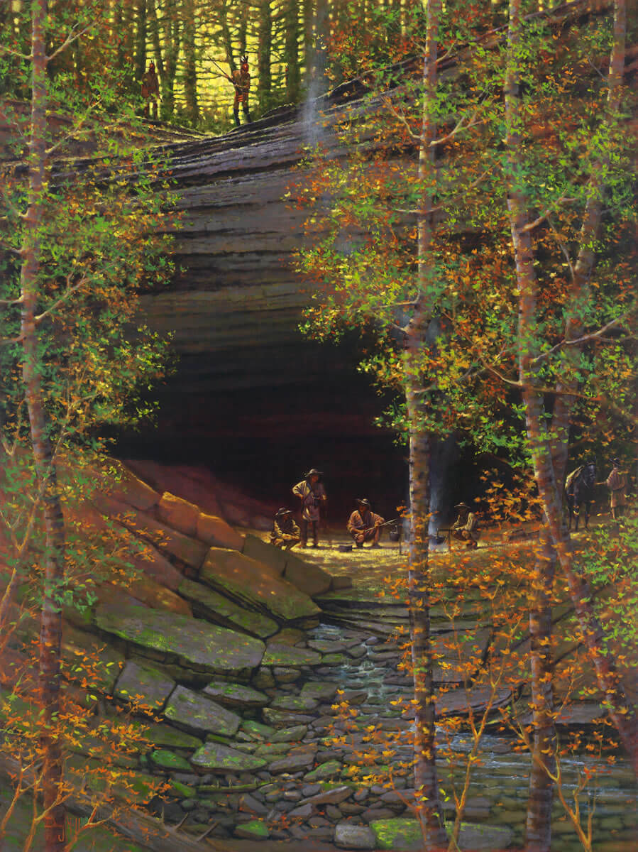 Doug Hall Artist Hand Signed Limted Edition Canvas Giclee:"Unaware ...