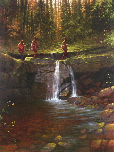 Doug Hall Artist Hand Signed Limted Edition Giclee Canvas: "Stone ...