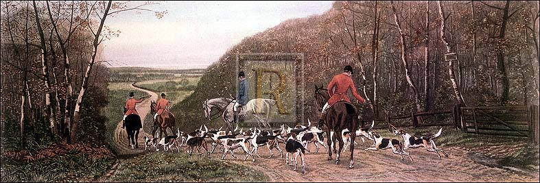 E.A.S. Douglas Artist Hand Colored Copper Plate Printed Atelier Print ...