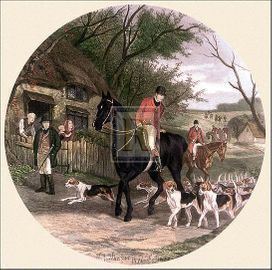 E.A.S. Douglas Artist Hand Colored Copper Plate Printed Atelier Print ...