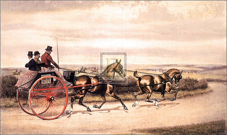 E.A.S. Douglas Artist Hand Colored Copper Plate Printed Atelier Print ...