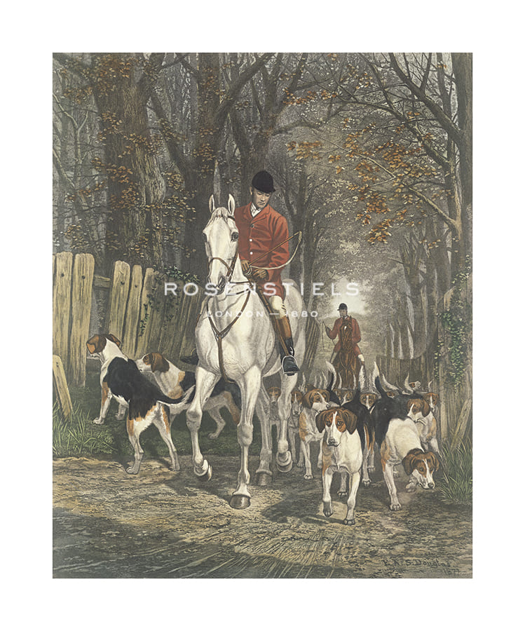 E.A.S. Douglas Hand Numbered Limited Edition Print on Paper :"Morning ...