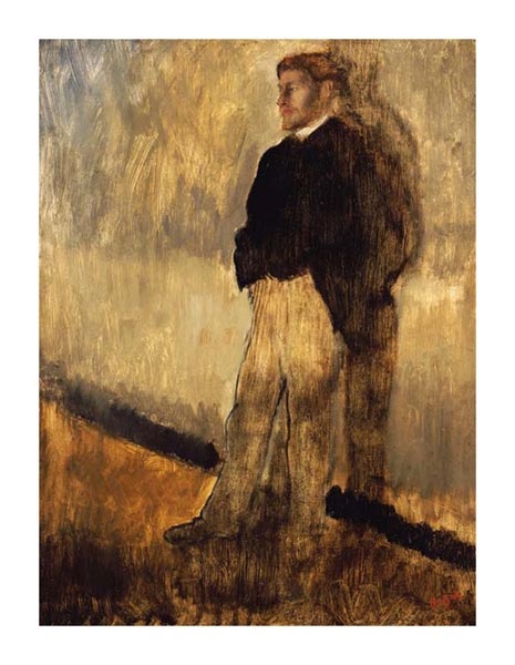 Edgar Degas Fine Art Open Edition Giclée:"Portrait of a Man" - Museum ...
