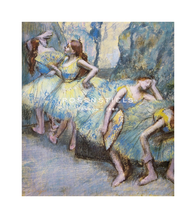 Edgar Degas Hand Numbered Limited Edition Print on Paper :"Ballet Dancers in the Wings, c.1890 ...