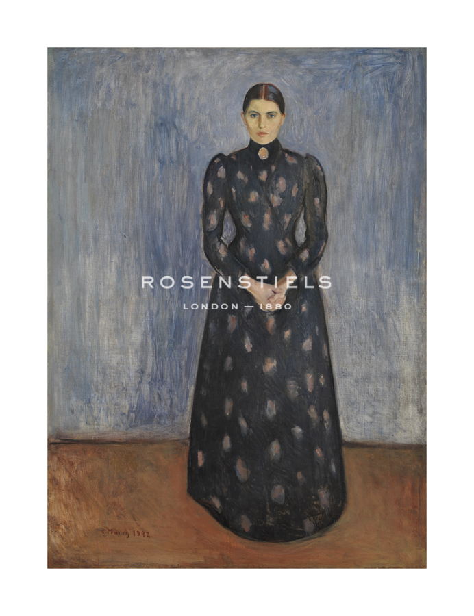 Edvard Munch Hand Numbered Limited Edition Print on Paper :"Inger in ...