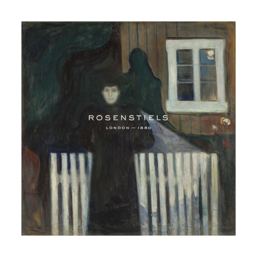 Edvard Munch Hand Numbered Limited Edition Print on Paper :"Moonlight ...