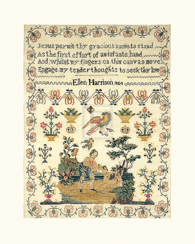 Ellen Harrison Hand Numbered Limited Edition Print on Paper :"Sampler ...