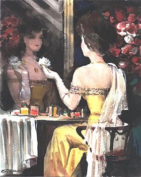 Erik Freyman Artist Hand Signed Orginal Watercolor: "Painting #1 ...