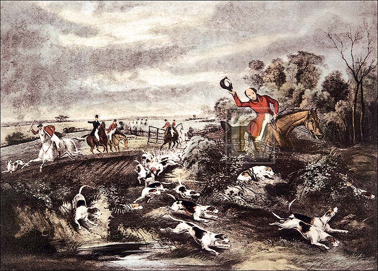 F.C. Turner Artist Hand Colored Copper Plate Printed Atelier Print ...