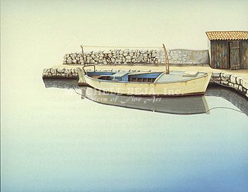 Frane Mlinar Limited Edition Serigraph on Paper:"Bonaca" - Frane Mlinar