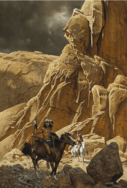 Frank McCarthy Artist Proof Limited Edition Print:"Canyon Lands ...