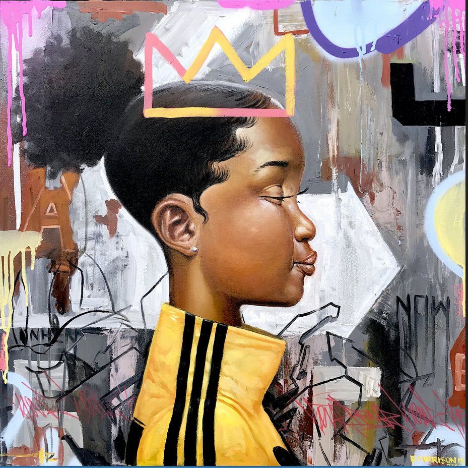 Frank Morrison Artist Signed Limited Edition Canvas Giclee:"DREAM IT ...