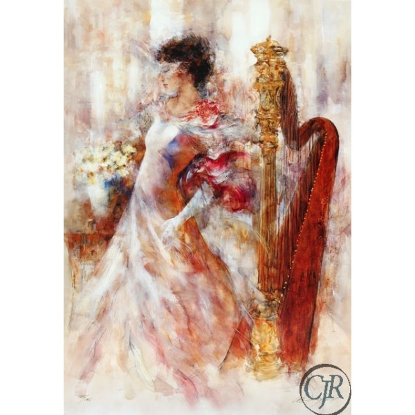 Gary Benfield Limited Edition Giclee on Paper:"Sweet Music" - Gary Benfield