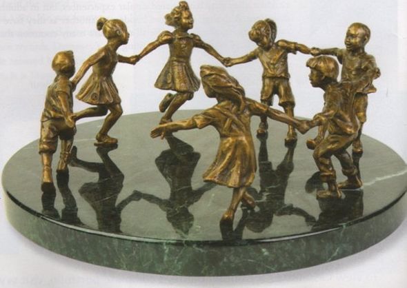 Gary Lee Price Fine Art Bronze Sculpture:"Circle of Peace" - Gary Lee ...