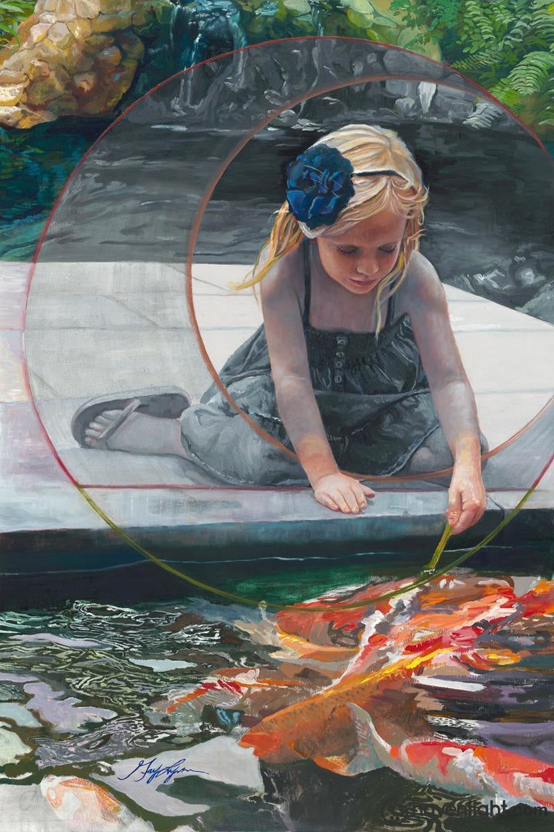 Gaylynn Ribeira Fine Art Canvas Giclee: "Dreamer" - Gaylynn Ribeira