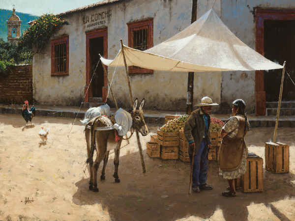George Hallmark Hand Signed and Numbered Limited Edition Giclee:"Muchas ...