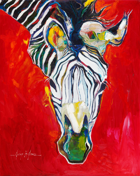 George Jones 37 x 30 Open Edition Giclee on Canvas:"It's Not Black and ...