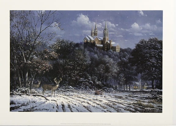 GEORGE KOVACH 34X23 Secondary Market Art: "HOLY HILL DOMAIN" - KOVACH ...