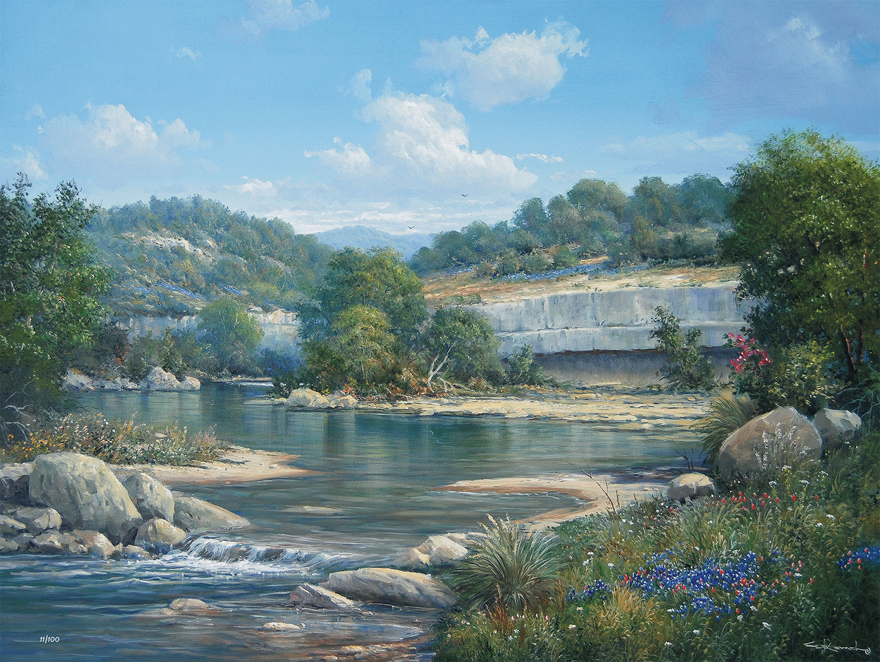 George Kovach Limited Edition Museum Quality Giclée: "Around the Bend ...