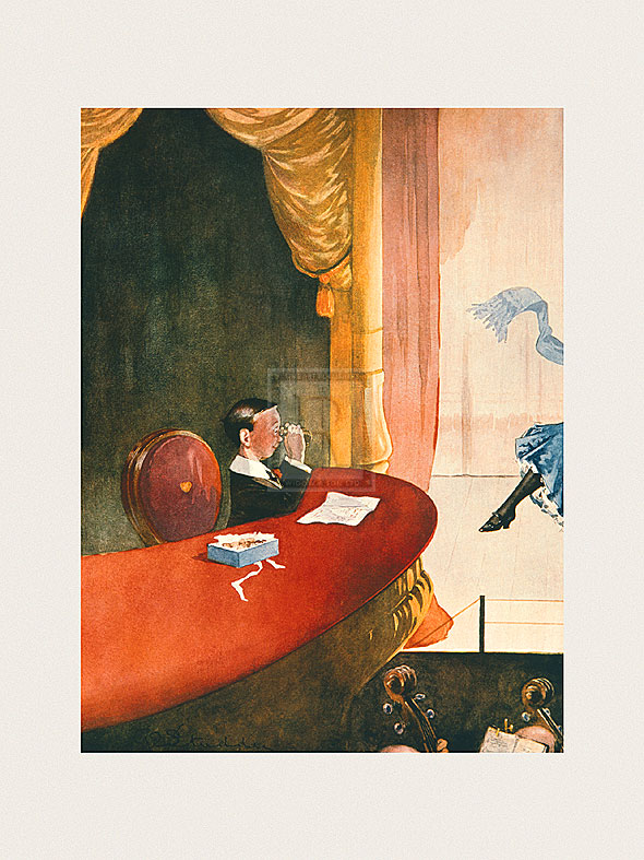 George Studdy Hand Numbered Limited Edition Print on Paper :"Wild Oats ...