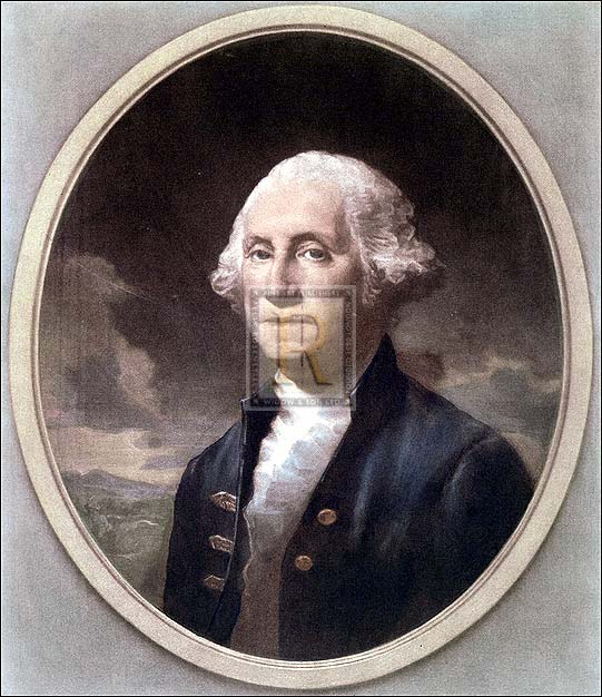 Gilbert Stuart Artist Hand Colored Copper Plate Printed Atelier Print ...