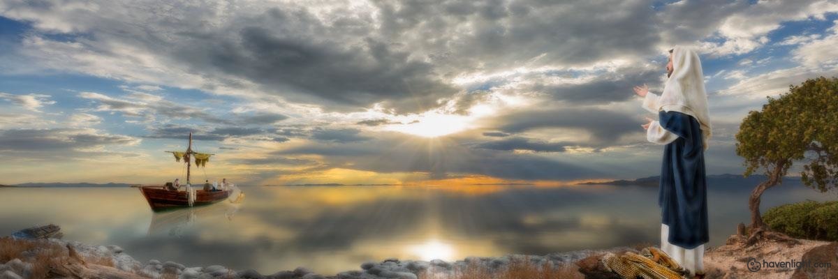 Greg Sargent Fine Art Canvas Giclee: "Cast Thy Net" - Greg Sargent