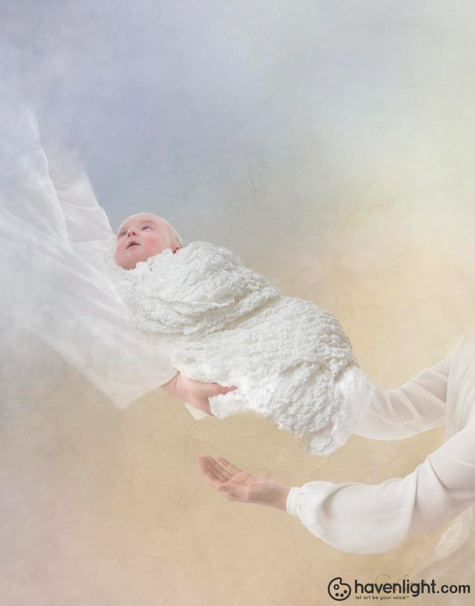 Greg Sargent Fine Art Canvas Giclee: "Celestial Exchange" - Greg Sargent