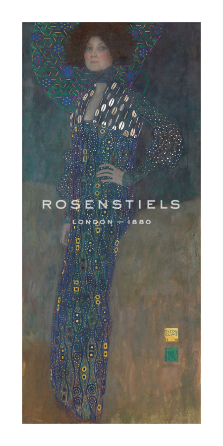 Gustav Klimt Hand Numbered Limited Edition Print on Paper :"Emilie ...