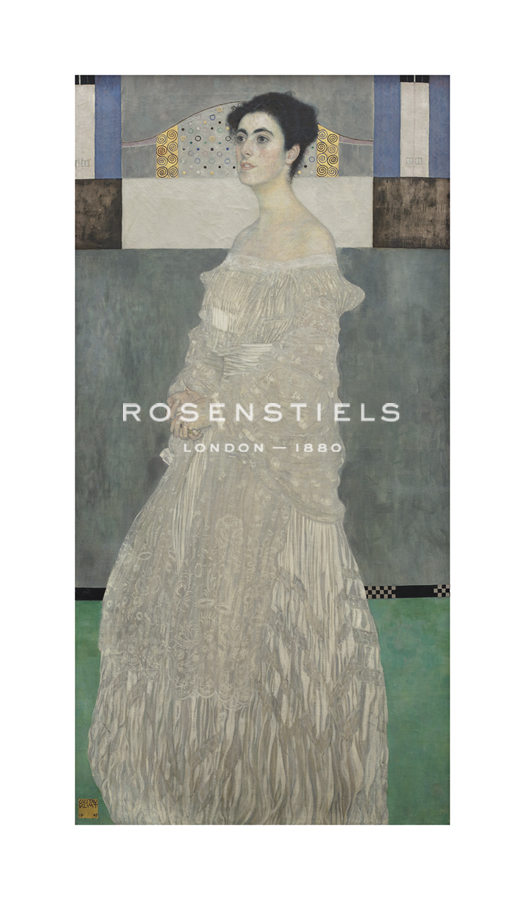 Gustav Klimt Hand Numbered Limited Edition Print on Paper :"Portrait of ...