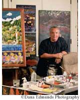 Guy Buffet Limited Edition Serigraph on Paper:"Flower Bottle Brigade ...